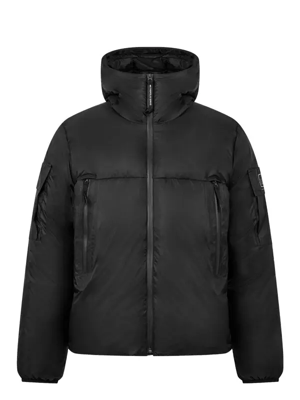 C.P. COMPANY Stand-collar Short Puffer Jacket - No