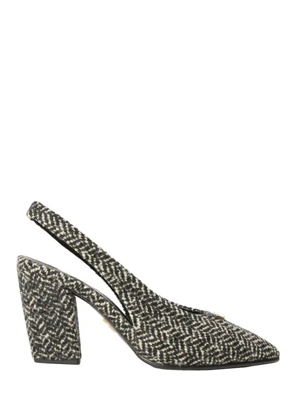 Prada Pointed Slingback Pumps - No