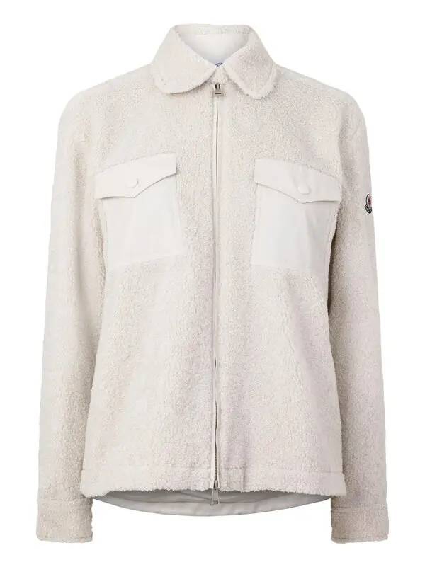 Moncler Textured Collared Jacket - No