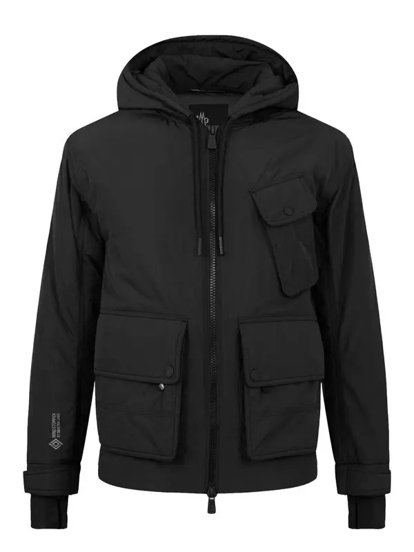 Moncler Hooded Utility Bomber Jacket - No
