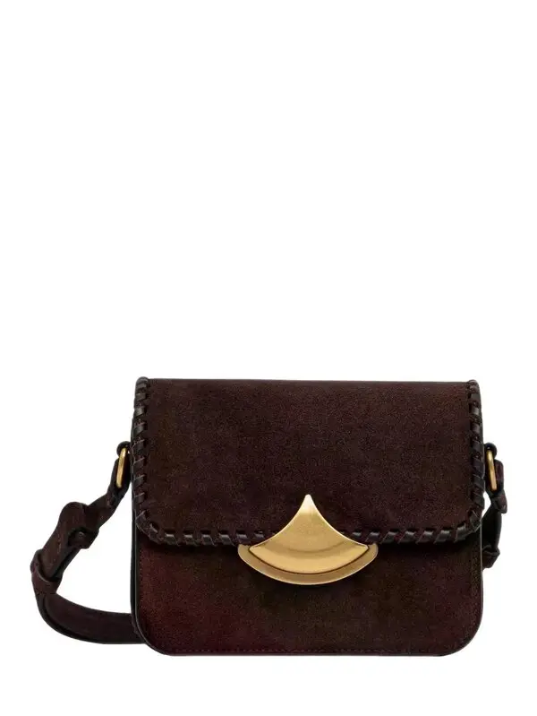 SESSUN Diviluz Mimo Leather Crossbody Bag - Brown