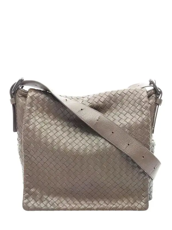 Bottega Veneta 2010-2026 Nappa Intrecciato Crossbody Bag - Neutrals