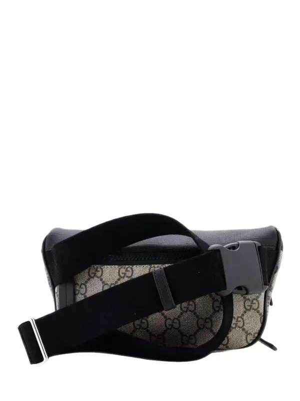 Gucci Eden Waist Bag Gg Coated Canvas Medium Belt Bag - Brown