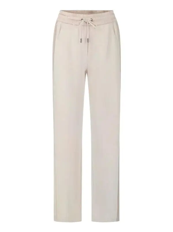 MARCCAIN Washington Satin-trim Pants - Neutrals