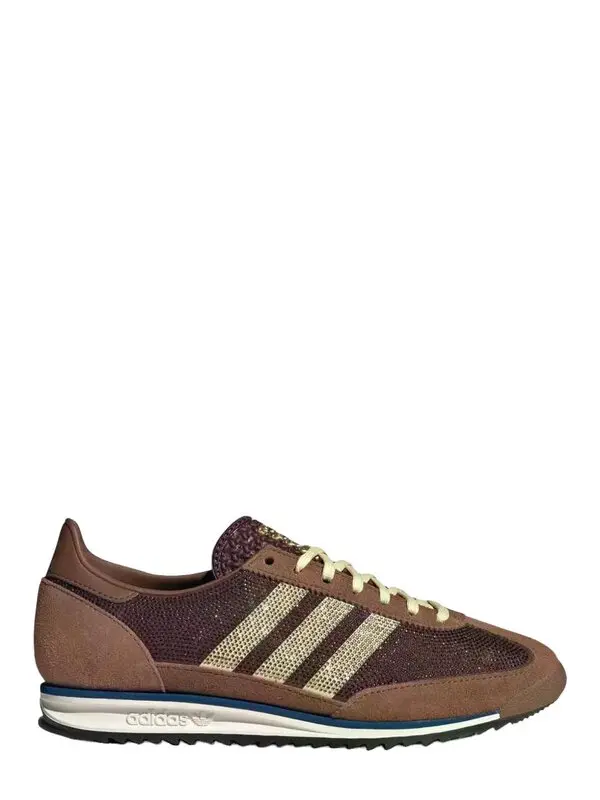 Adidas Sl 72 Og Crystal-embellished Sneakers - Brown