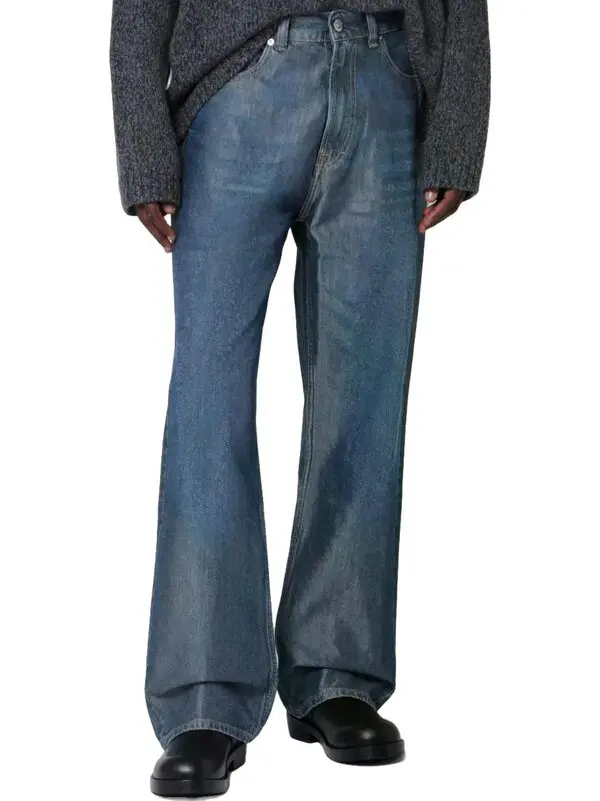 Our Legacy Third Cut Straight-leg Jeans - Blue