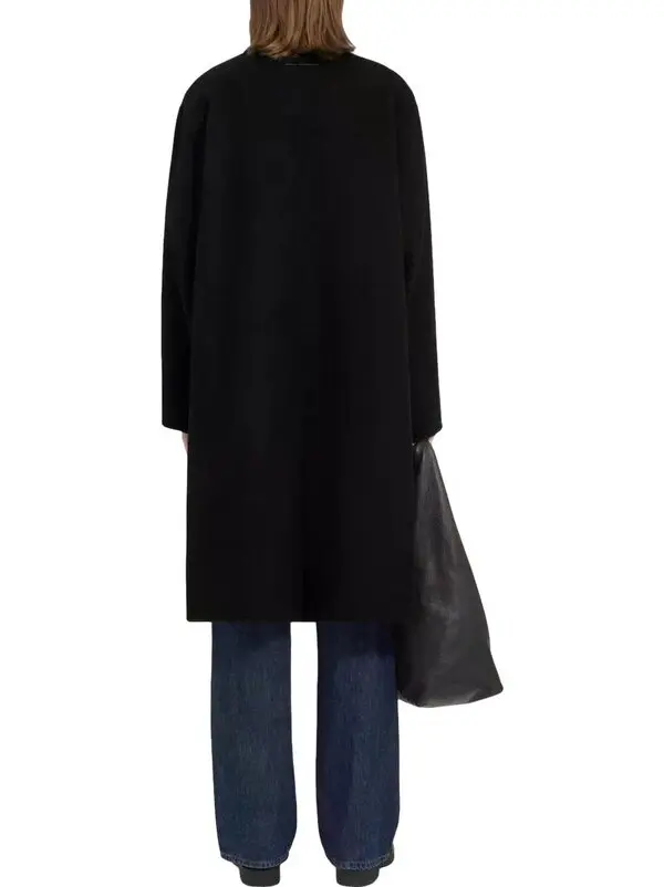 MAISON MARGIELA Double-faced Wool Coat - Black