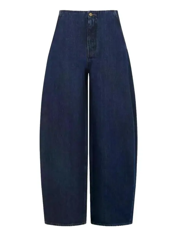 JIL SANDER Curved-leg Jeans - Blue