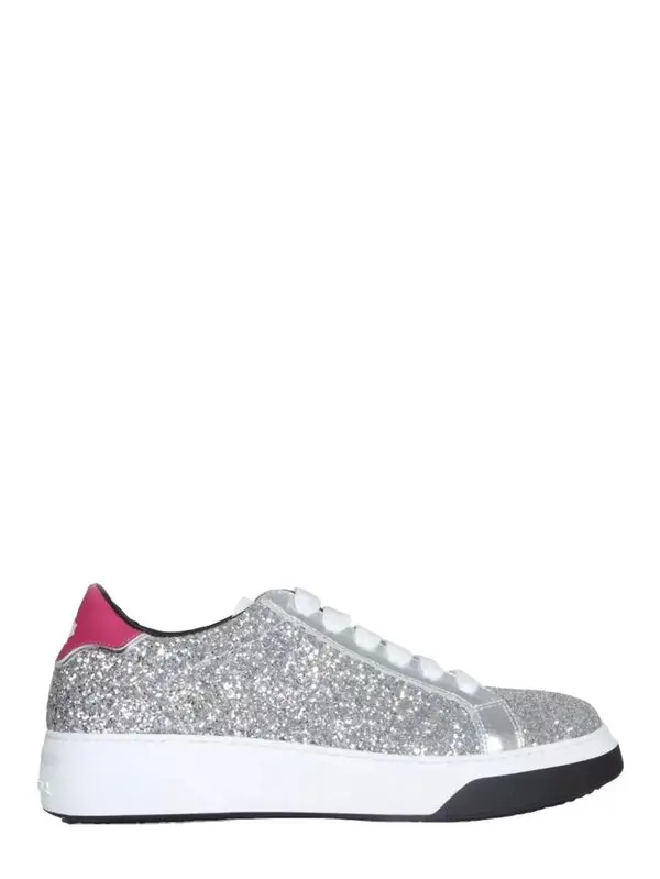 Dsquared2 Bumper Glitter Sneakers - Silver