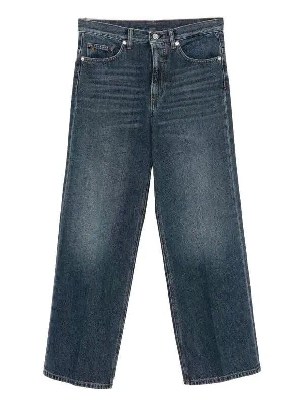 NINE:INTHE:MORNING Elsa Faded-effect Jeans - Blue
