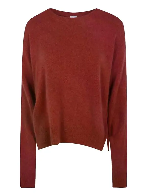 CT PLAGE Round-neck Wool Sweater - Red