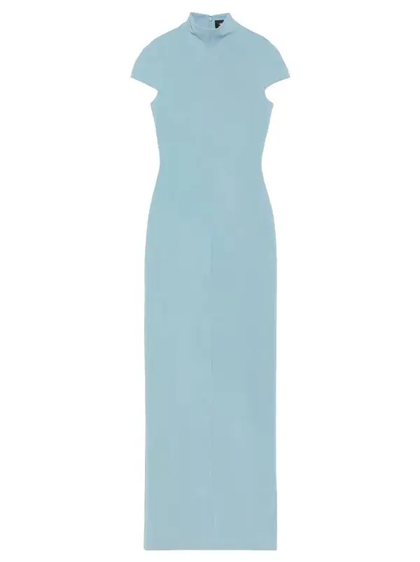 Solace London Lang Maxi Dress - Blue