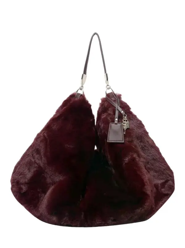 Liu Jo Faux-fur Tote Bag - Red