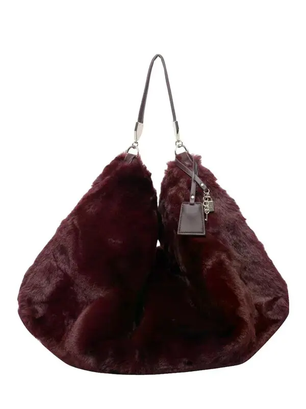 Liu Jo Faux-fur Tote Bag - Red
