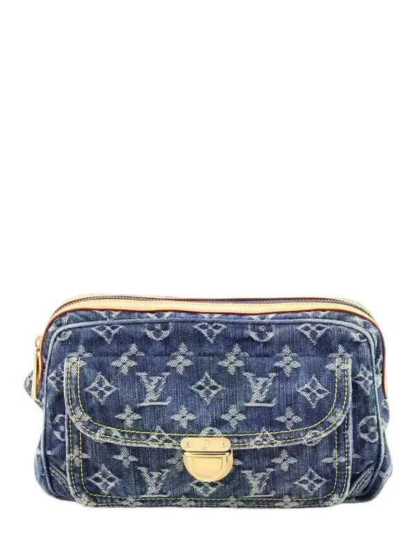 LOUIS VUITTON Bum Bag Denim Belt Bag - Blue