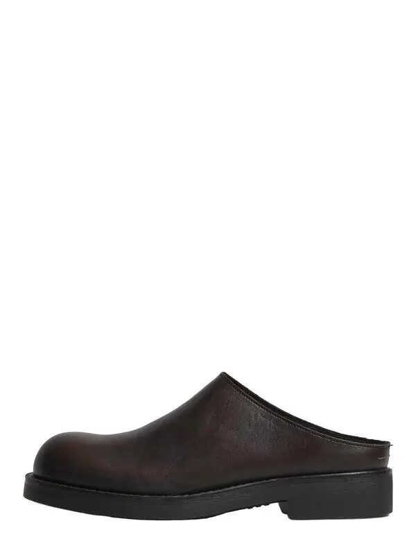 MAISON MARGIELA Slippers - Cappuccino/black