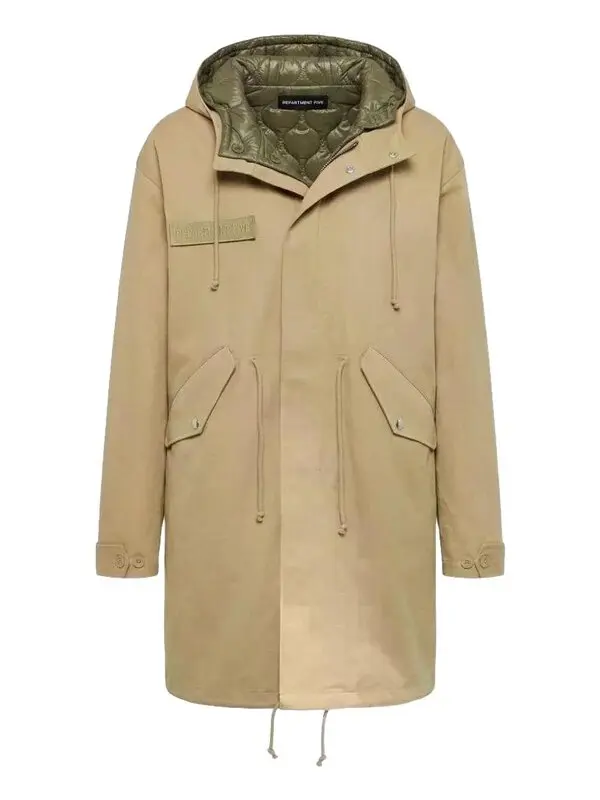 DEPARTMENT 5 Logo-patch Parka - Neutrals