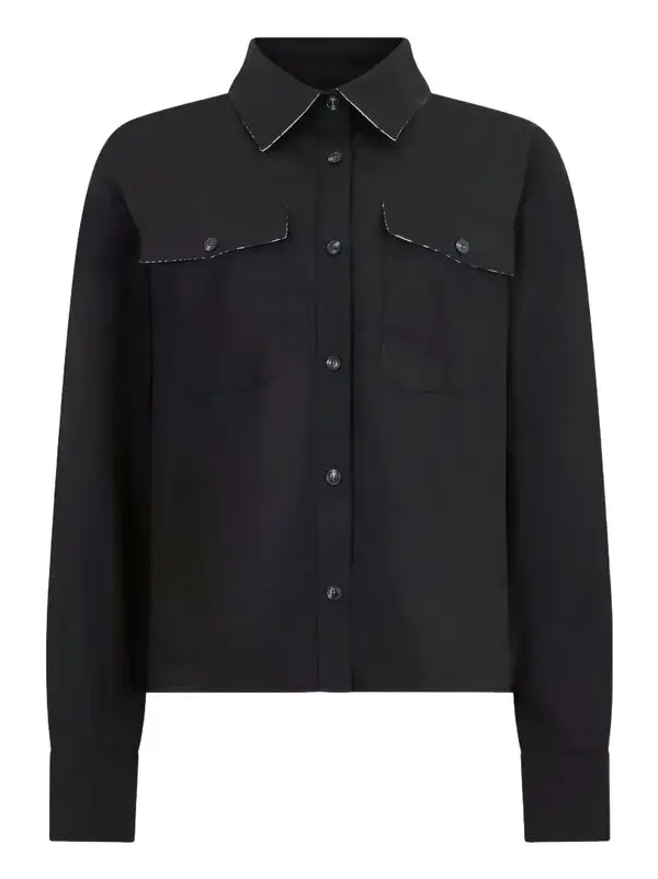 Roberto Cavalli Button-up Shirt - Black