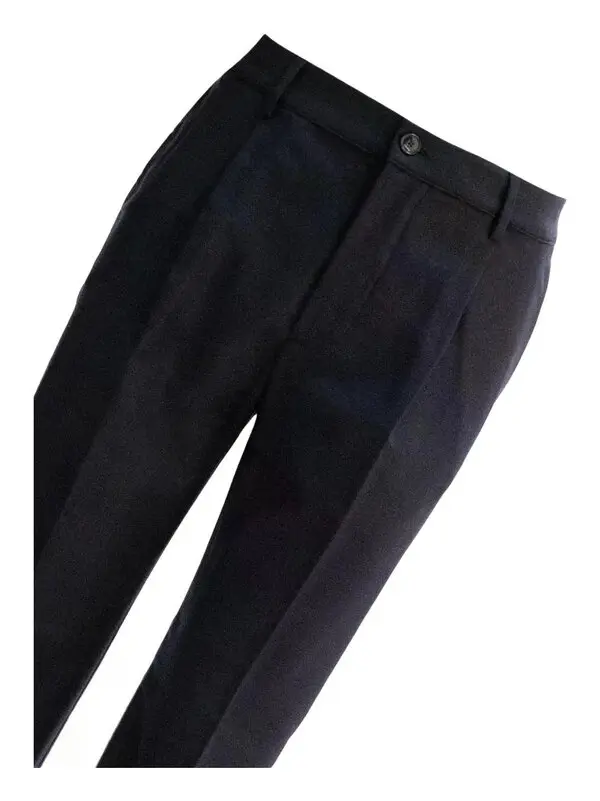 CRUNA Belleville Pleated Trousers - Blue