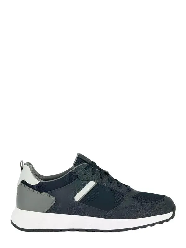 Geox Molveno Mesh-panel Sneakers - Blue