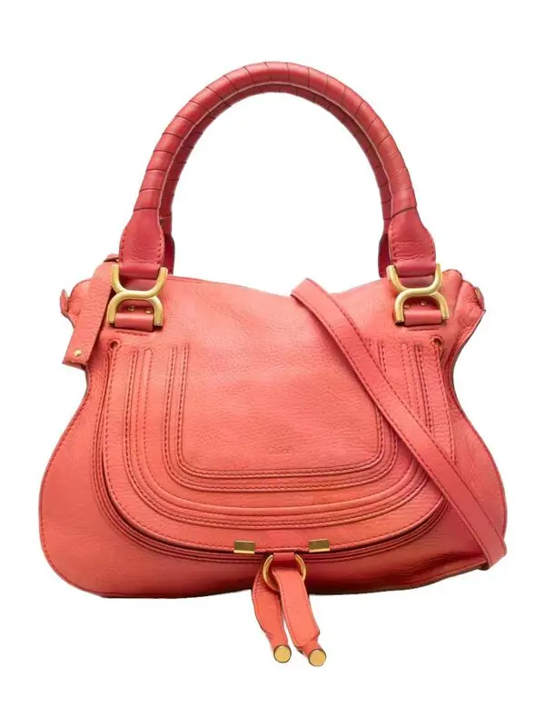 Chloé 2013 Medium Leather Marcie Satchel - Pink