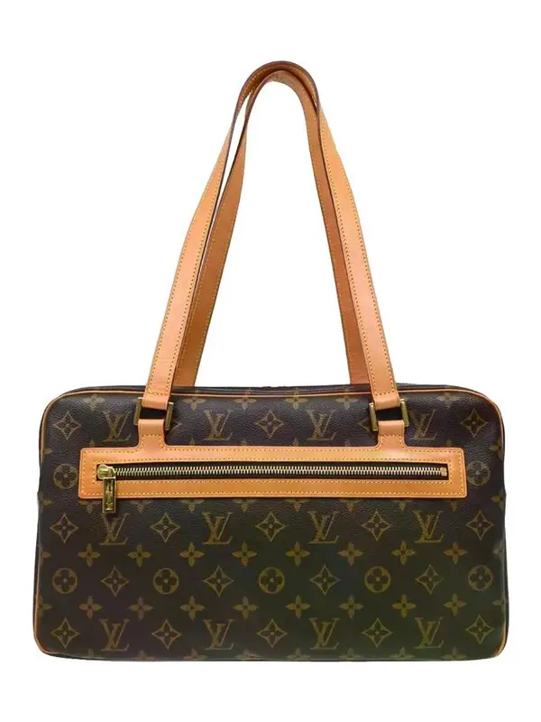 LOUIS VUITTON 2002 Gm Monogram Cite Handbag - Brown