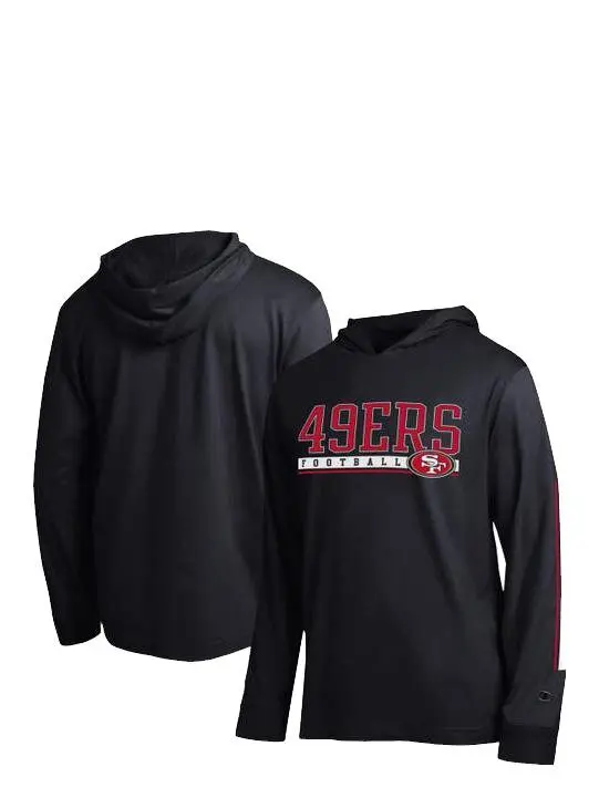 Champion San Francisco 49ers All Star Hooded T-shirt - Black