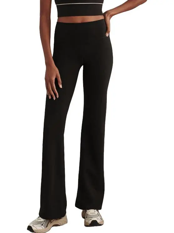 Varley Always High Waist Flare Leggings - Black