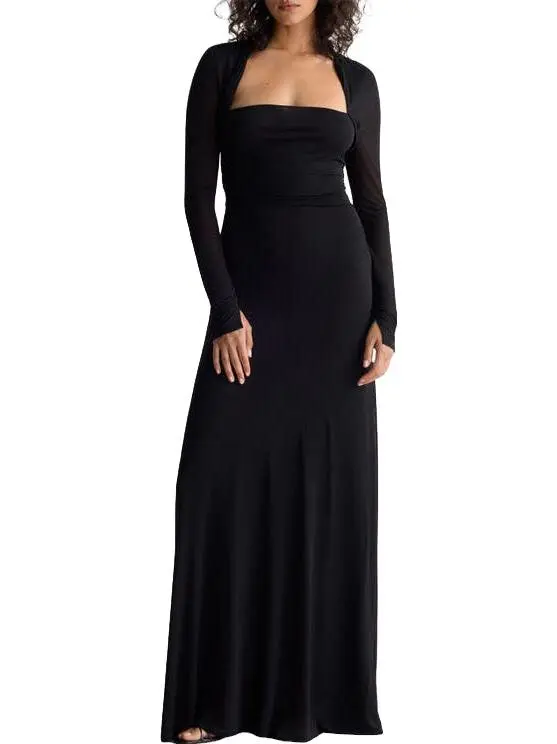 Diane Von Furstenberg Ariela Maxi Dress - Black