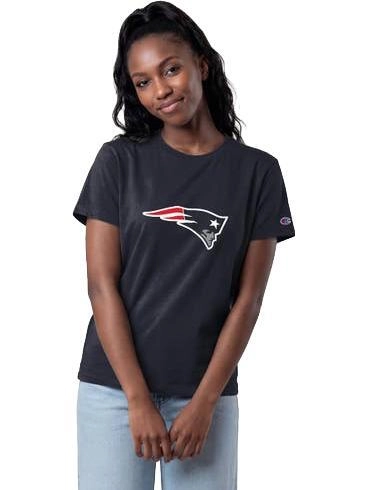 Champion New England Patriots Logo T-shirt - Navy