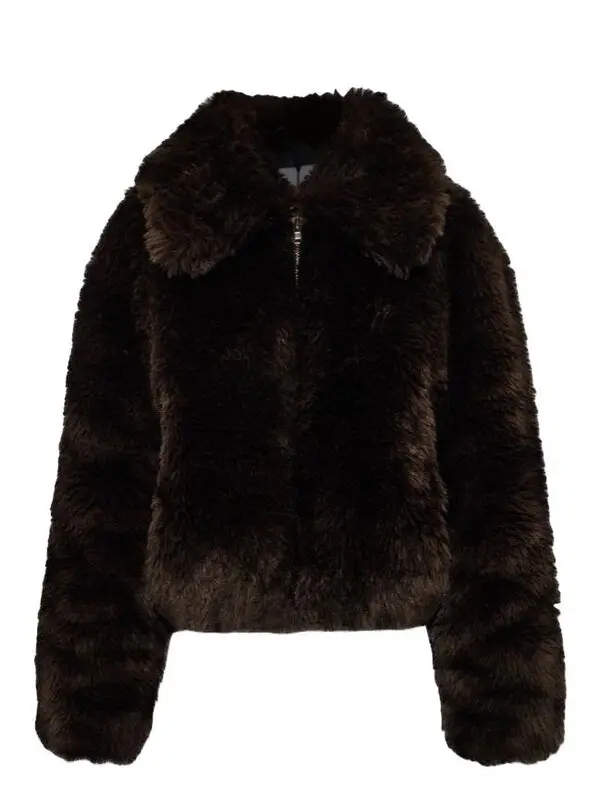 STAND STUDIO Aya Faux Fur Jacket - No