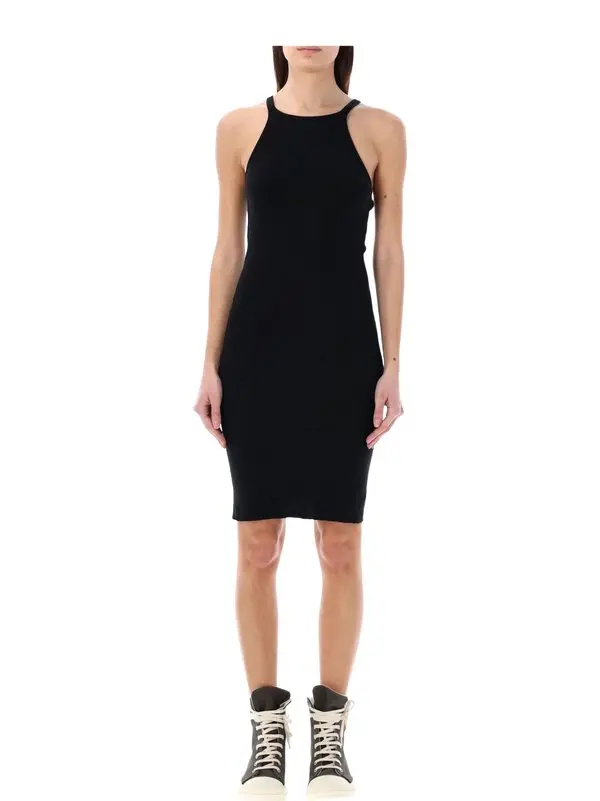 Rick Owens Ds01d1119 Racer Back Tank Dress - Black