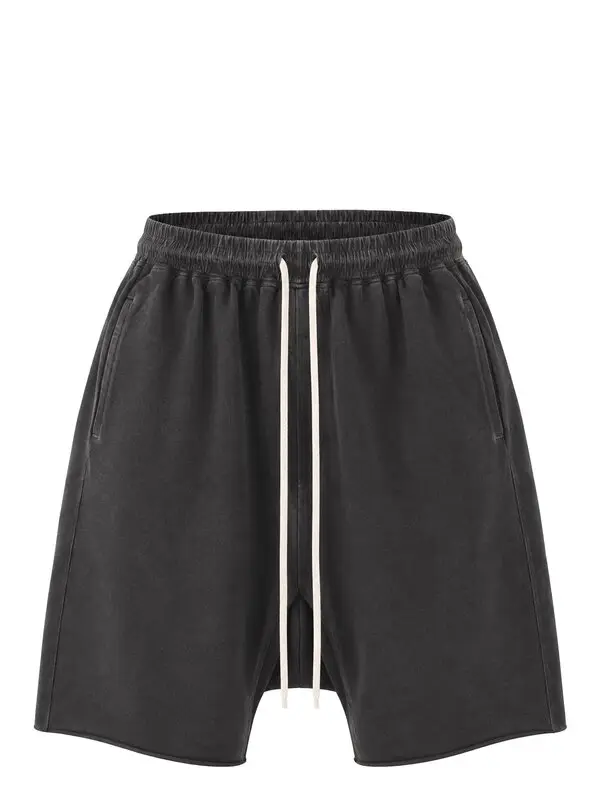 Rick Owens Shorts "drawstring Pods - Black