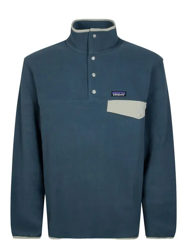 Patagonia Lightweight Synch Snap-t Pullover - Blu