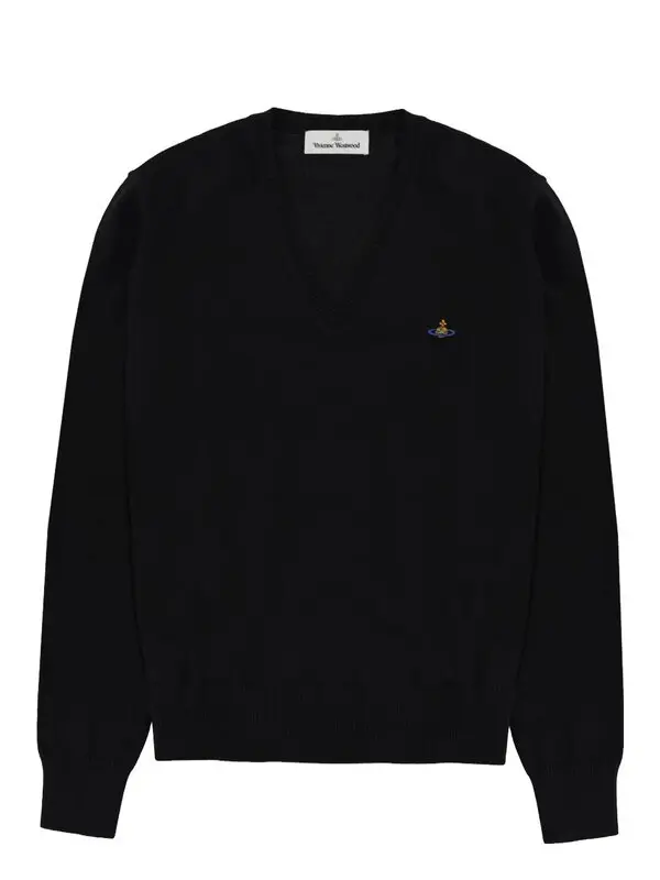 VIVIENNE WESTWOOD Cotton Cashmere Sweater - Black