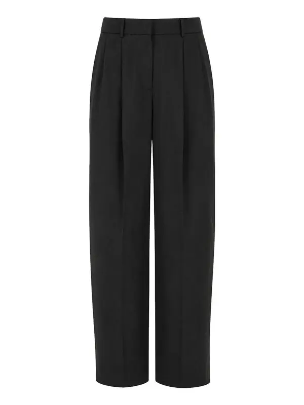 Michael Kors Wide Leg Trousers Size - Black