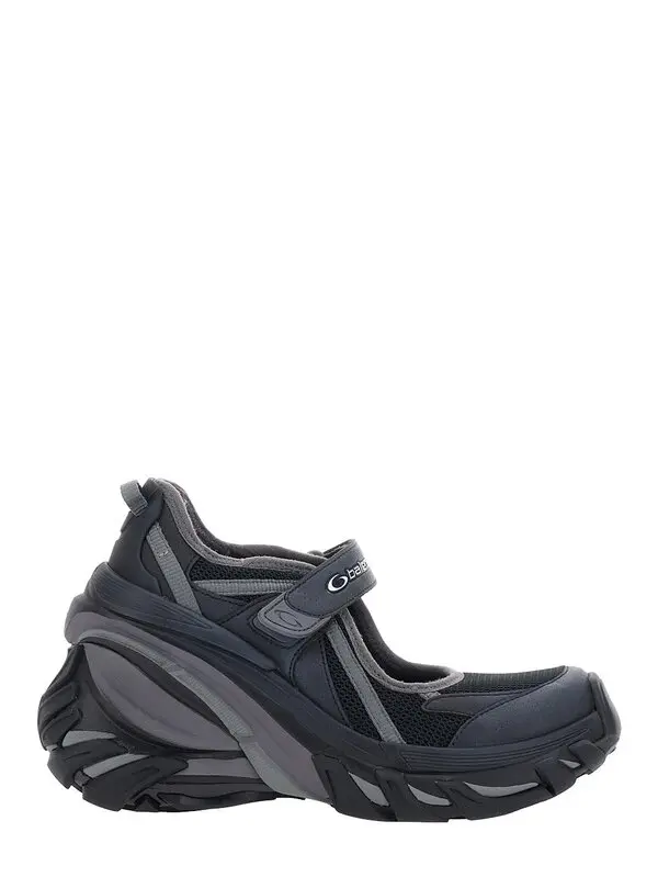 Balenciaga Hydra Mary Jane Sneaker - Black