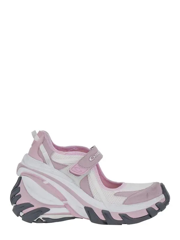 Balenciaga Hydra Mary Jane Sneakers - Pink