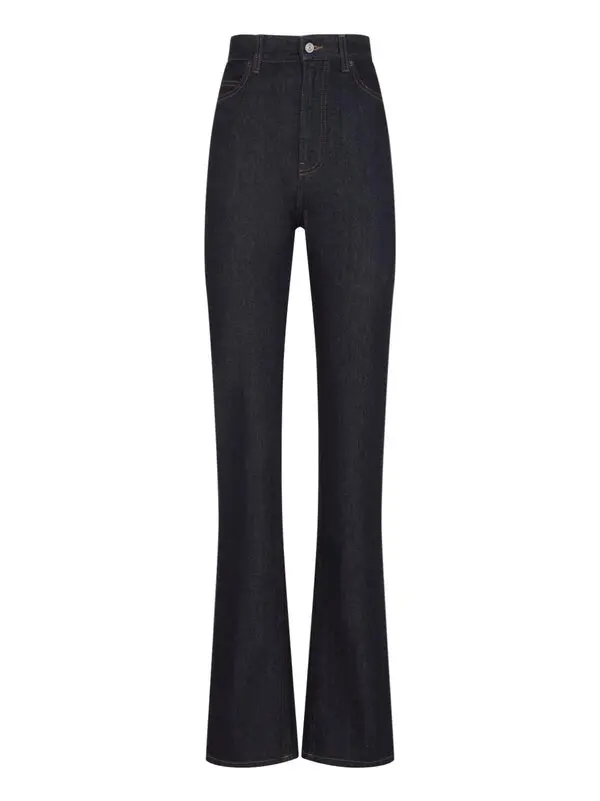 Balenciaga High-waist Slim Jeans - Blue