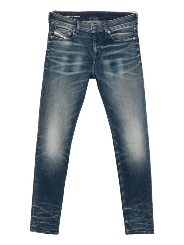 DIESEL® Low-rise Skinny Jeans With 5-pocket Styling - Blu