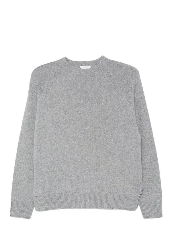 Peserico Raglan-sleeve Ribbed-trim Sweater - Grey
