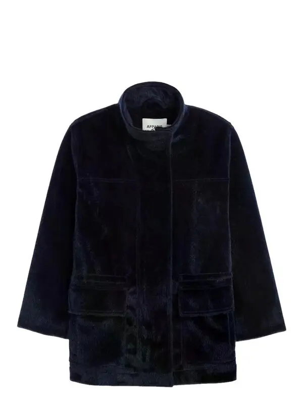 Apparis Edie Faux-fur Parka - Blue