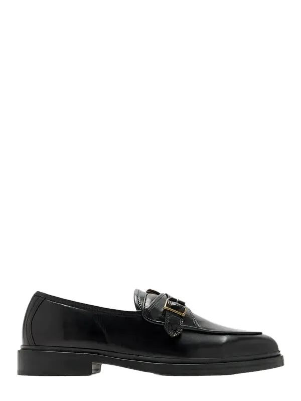 JACQUES SOLOVIÈRE PARIS Serge Buckle-strap Loafers - Black