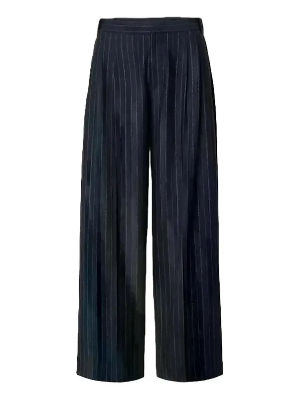 Rag & Bone Lawrence Pinstripe-pattern Trousers - Blue