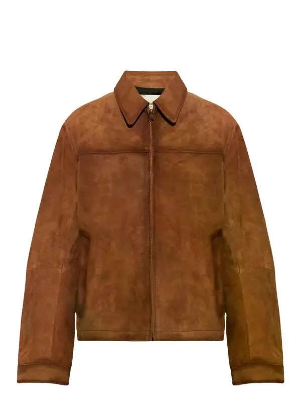Zadig&Voltaire Loumy Leather Jacket - Brown