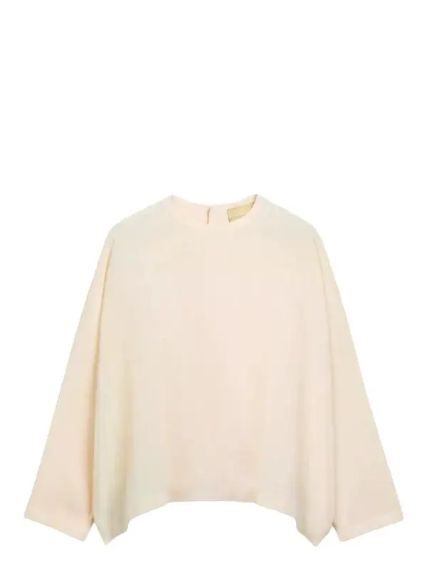 Momoni Stilla Long-sleeved Blouse - Neutrals