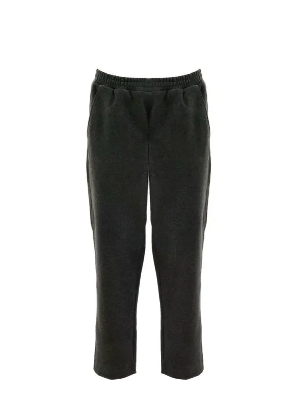 CRUNA Elasticated-waist Track Pants - Grey