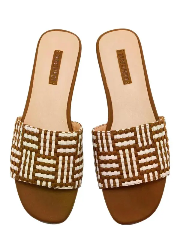 NAGHEDI Cairo Flat Sandals - Brown