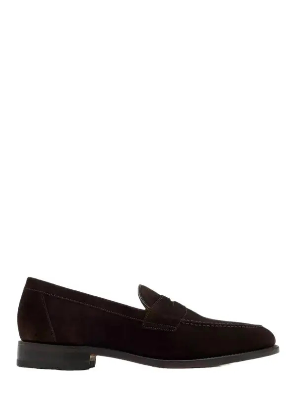 LOAKE Imperial Saddle Loafers - Brown
