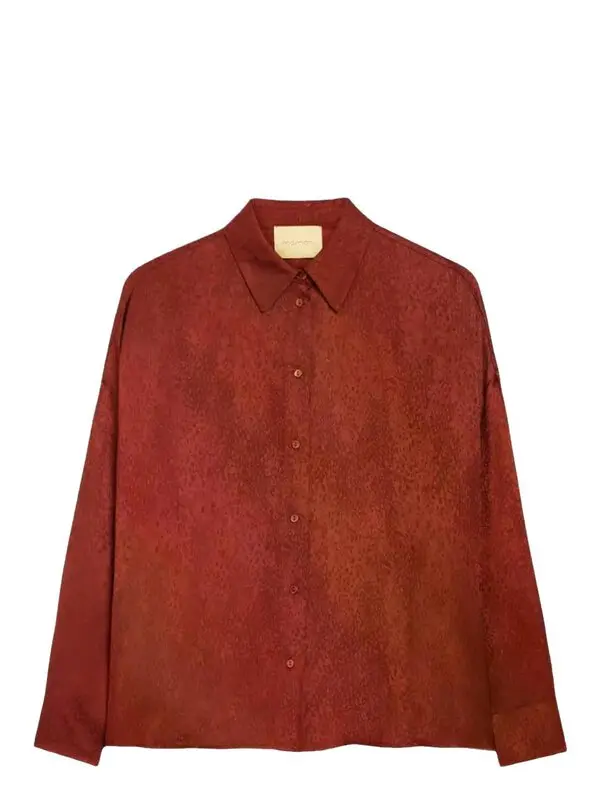 Momoni Flau Long-sleeve Shirt - Red